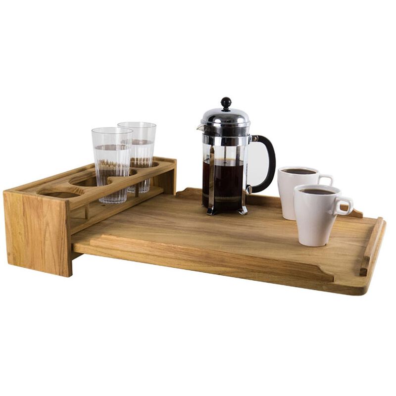 SEATEAK Drink Holder with Removable Cockpit Table | West Marine