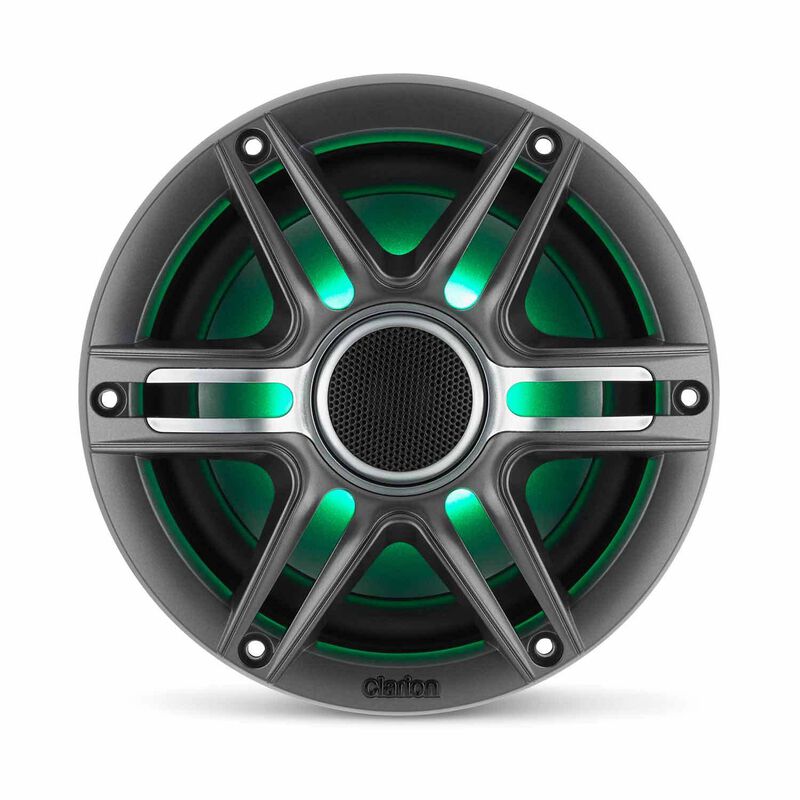 CLARION MARINE AUDIO CMSP-651RGB-SWG 6.5" 2-way Premium Marine Speakers ...