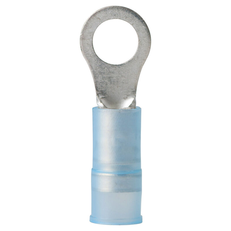 ANCOR 16-14 AWG Nylon Ring Terminals, #6, Blue, 6-Pack | West Marine