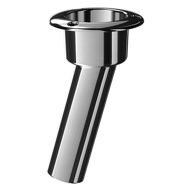 MATE SERIES STAINLESS STEEL 15° ROD & CUP HOLDER - OPEN - ROUND TOP C ...