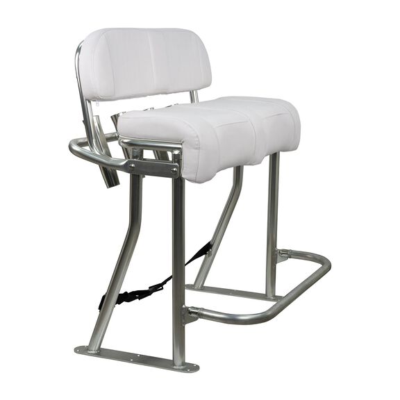 SPRINGFIELD White Leaning Stand, Cushions, Back Rest, Foot Rest, Rod ...