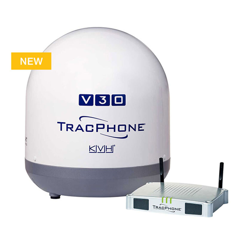 KVH INDUSTRIES TracPhone V30 Satellite Voice and Data System | West Marine