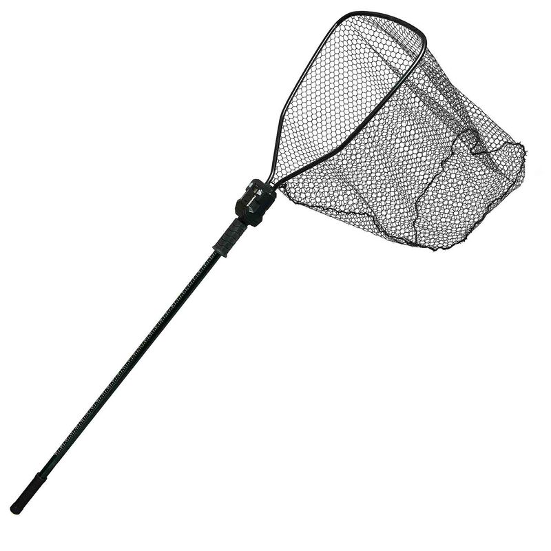 FRABILL Witness Weigh Landing Net with Integrated Scale, 48" Handle, 18 ...