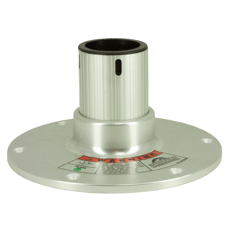 SPRINGFIELD 4-1/2" Fixed Height Regatta Pedestals, Anodized Fluted ...