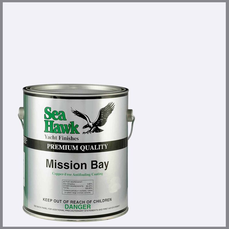 SEA HAWK Mission Bay Bottom Paint, White, Gallon | West Marine