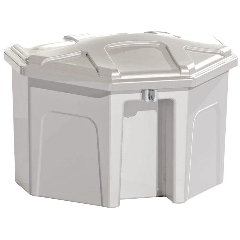 WEST MARINE Triangular Corner Style Polyethylene Dock Box | West Marine