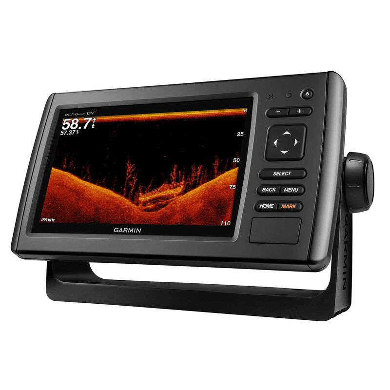GARMIN echoMAP 73dv Chartplotter/Fishfinder with GT20-TM Transducer and ...