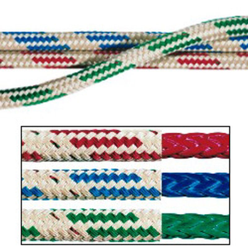 7/16" Warpspeed Double Braid, Blue | West Marine