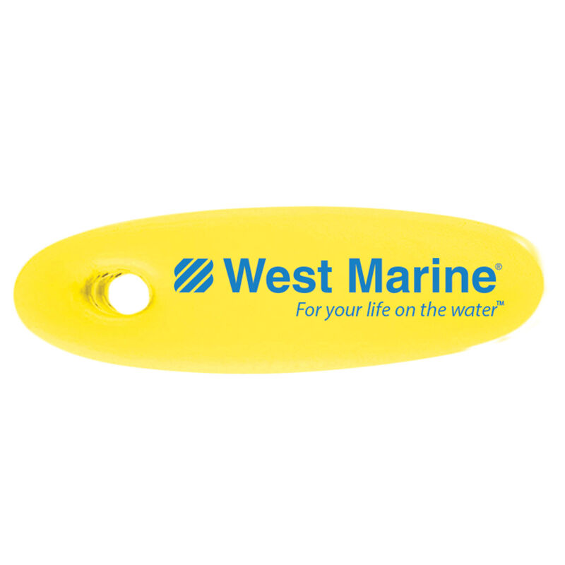 WEST MARINE Oval Key Float, Yellow | West Marine