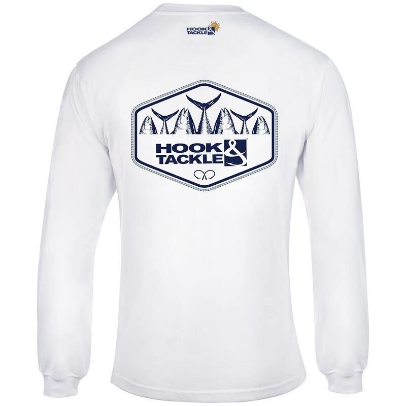 HOOK & TACKLE Men's Heads Or Tail Tech Shirt | West Marine