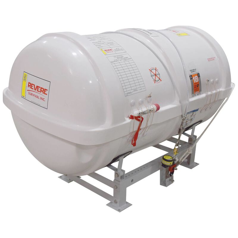 REVERE SURVIVAL USCG/SOLAS, 8-Person Life Raft, A Pack | West Marine