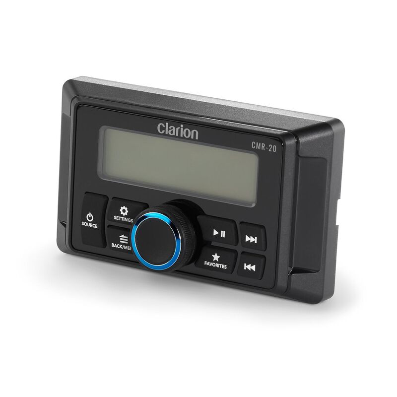 CLARION MARINE AUDIO CMR-20 Marine Wired Remote with LCD Display | West ...