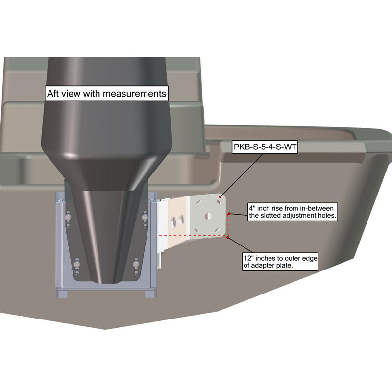 Side-Mounted Shallow Water Anchor Adapter Plate Kit | West Marine