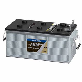 Dual-Purpose Group 8D AGM Battery - 245 amp hours | L-Terminal