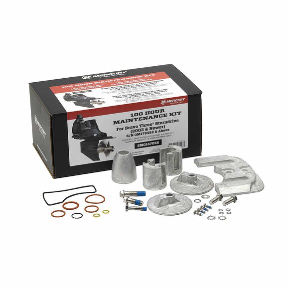 MERCURY MARINE MerCruiser Bravo Three Sterndrive 100 Hour Maintenance Kit