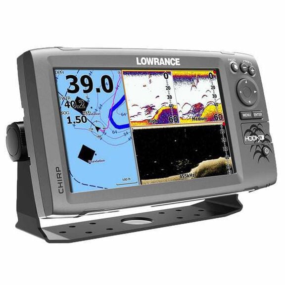 Lowrance HOOK 9 Fishfinder/Chartplotter w/ CHIRP & DownScan