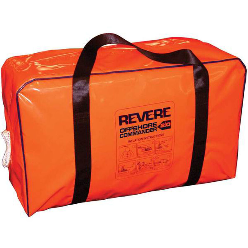 REVERE SURVIVAL Offshore Commander 2.0 Life Raft 8-Person Valise | West ...