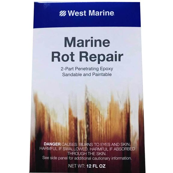 WEST MARINE Marine Rot Repair Penetrating Epoxy, 12 oz.