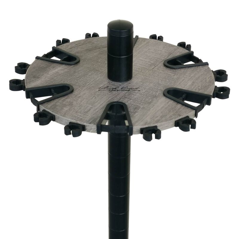 RUSH CREEK CREATIONS Driftwood 24 Spinning Rod Rack | West Marine