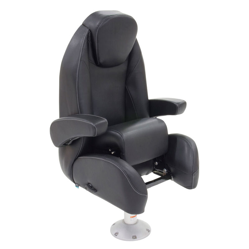 TAYLOR MADE High Back Helm Seat with Recline and Flip | West Marine