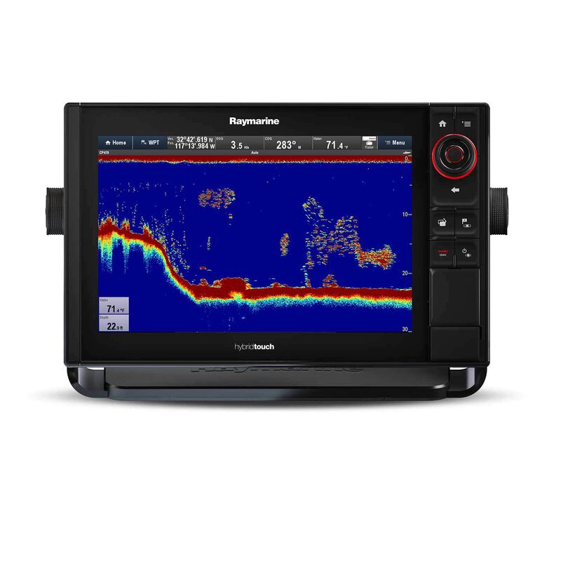 eS128 Multifunction Display with 18" HD Radar and CP470 CHIRP Sonar ...