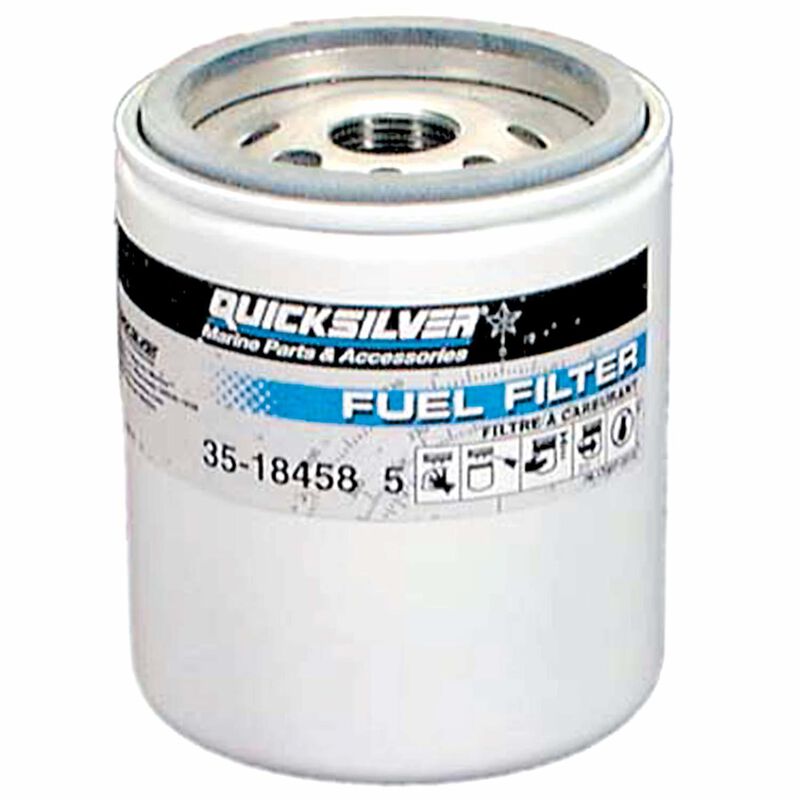 QUICKSILVER 18458Q4 Water Separating Fuel Filter Kit with Blue Water ...