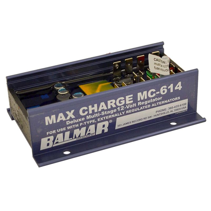 BALMAR Max Charge MC-614 Deluxe Multi-Stage 12 Volt Regulator | West Marine