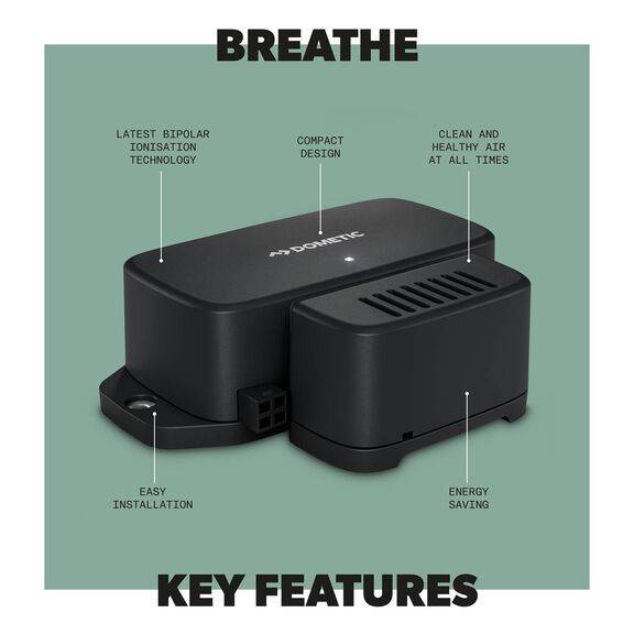 DOMETIC Breathe Bipolar Air Ionizer Air Purification Add-on Kit