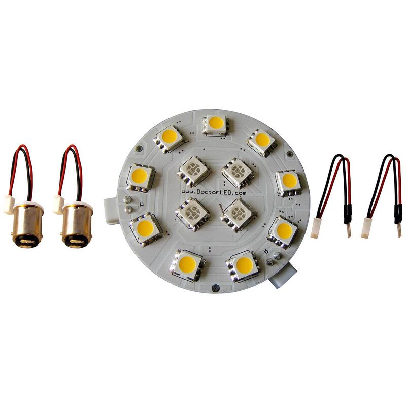 DR. LED Dome Light LED Kit, 24V, Red/White Light | West Marine