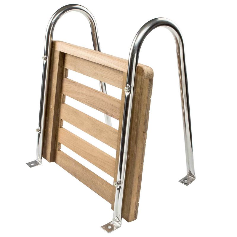 WHITECAP Teak Swim Platform, for Boats with Inboard/ Outboard Motor ...