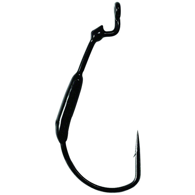 MUSTAD HOOKS KVD Weighted Grip-Pin Hook, Size 5/0, 1/4 oz, 3-Pack ...