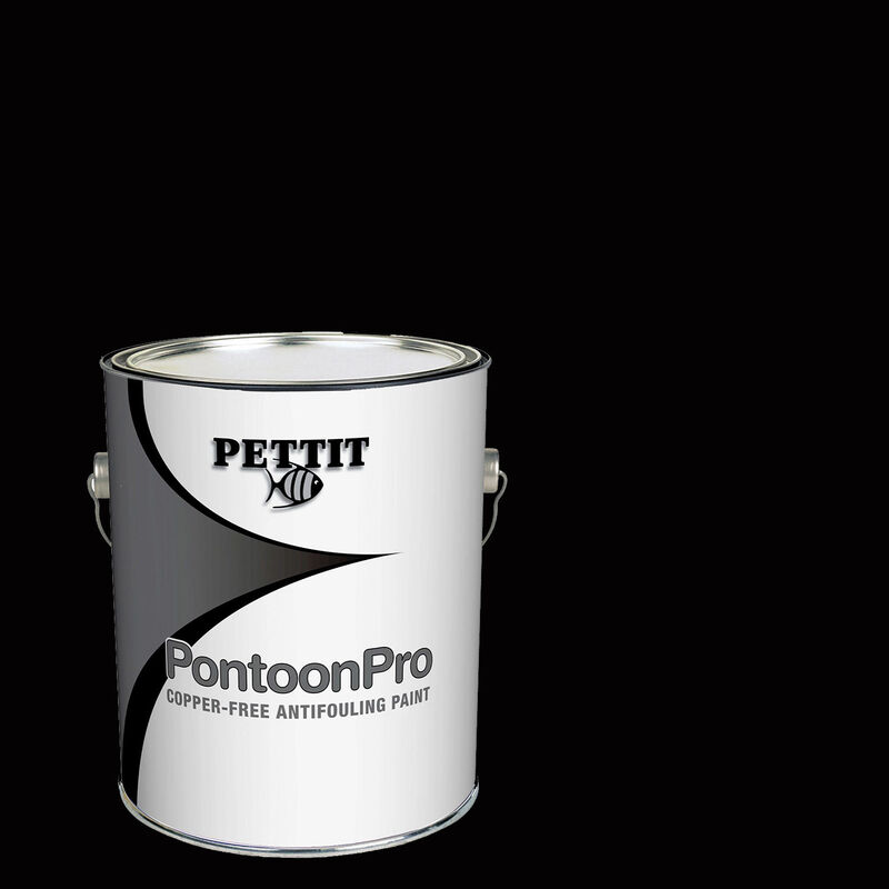 Pontoon Pro Antifouling Paint, Black, Gallon | West Marine