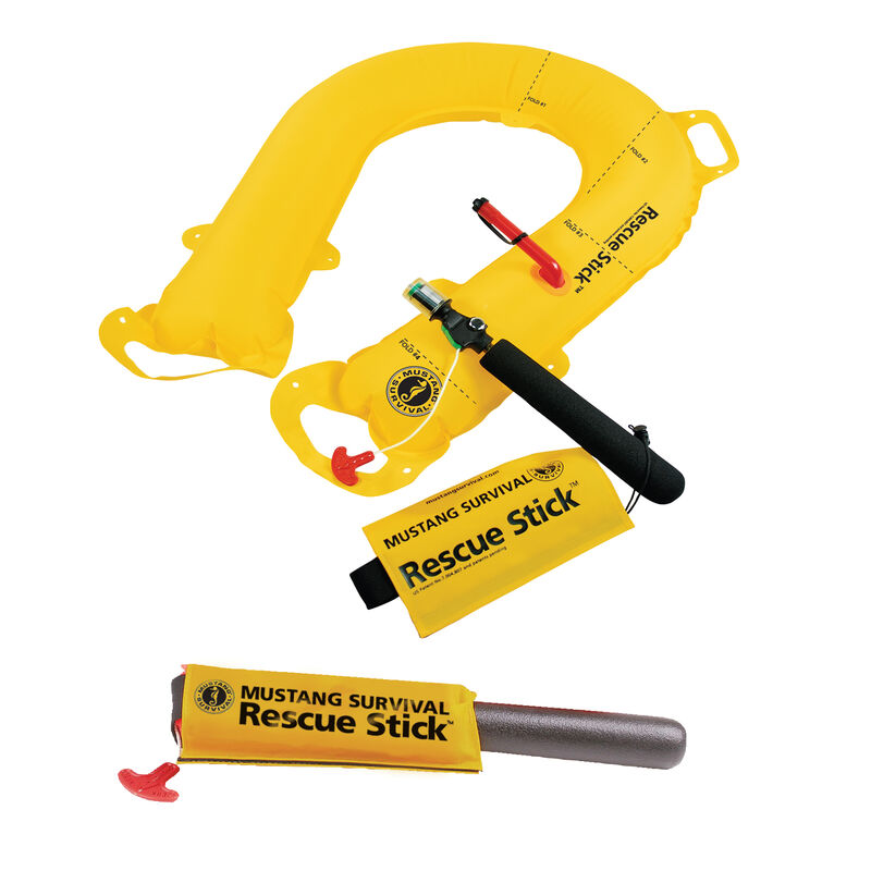 MUSTANG SURVIVAL Rescue Stick Inflatable Emergency Flotation | West Marine