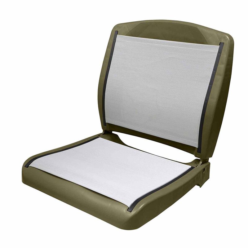 WISE SEATING Cool Ride Folding Plastic Fishing Boat Seat | West Marine