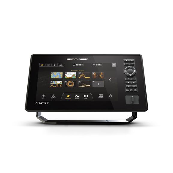 HUMMINBIRD XPLORE 9 CHO Fishfinder/Chartplotter Combo with Basemap ...