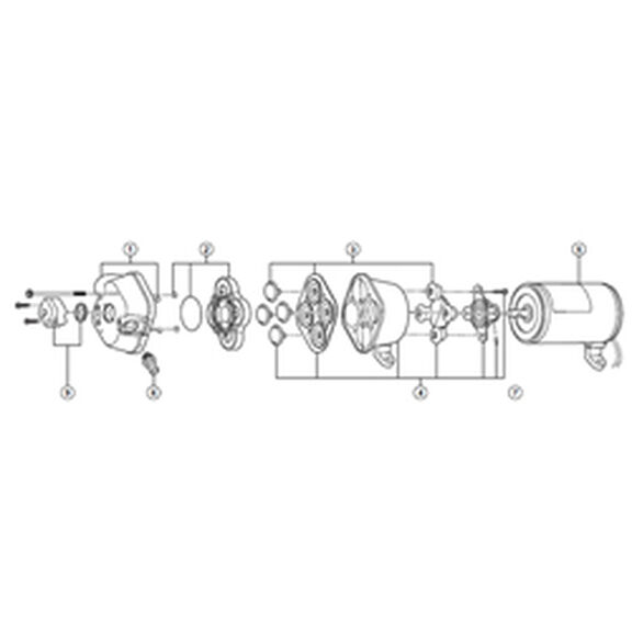JABSCO Belt for 36800, 36900, 34600-Series