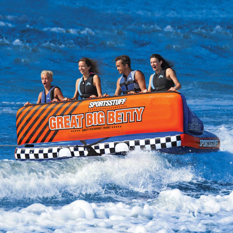 SPORTSSTUFF Great Big Betty 4-Person Towable Tube | West Marine