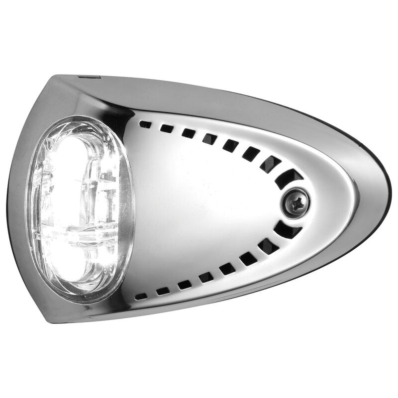 ATTWOOD Surface-Mount LED Docking Lights, Stainless Steel Case | West ...
