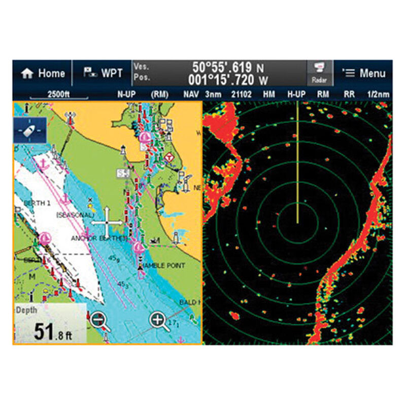 RAYMARINE a65 Touchscreen Multifunction Display with WiFi | West Marine