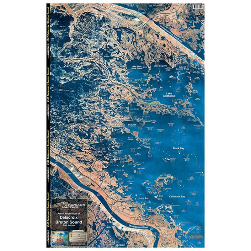 STANDARD MAPPING SERVICE Point a La Hache/Breton Sound, Louisiana ...