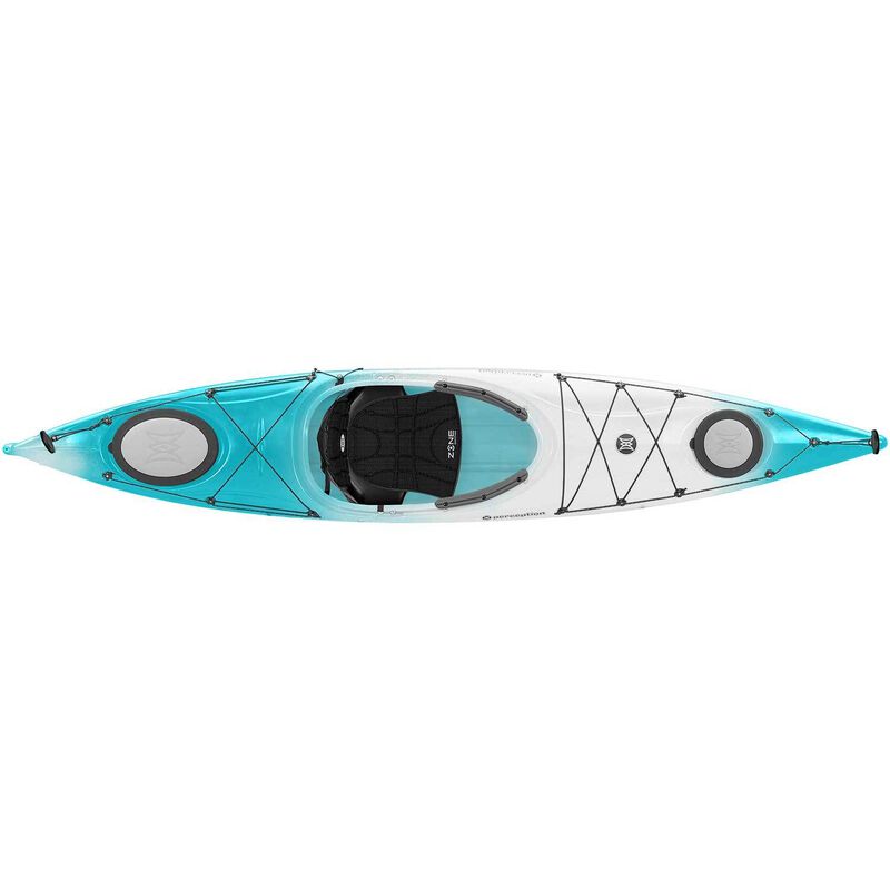 PERCEPTION Carolina 12.0 Sit-Inside Kayak, Turquoise/White | West Marine