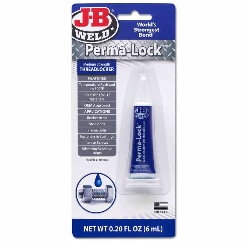 JB WELD Perma-Lock Threadlocker, Medium Strength, 6 ml | West Marine