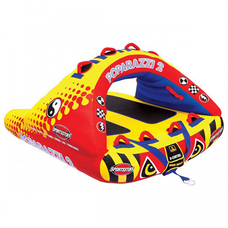 SPORTSSTUFF Poparazzi 2-Person Towable Tube | West Marine