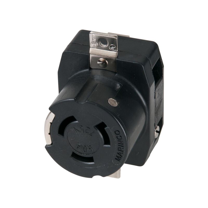 MARINCO Locking Receptacle, 50A 125V | West Marine