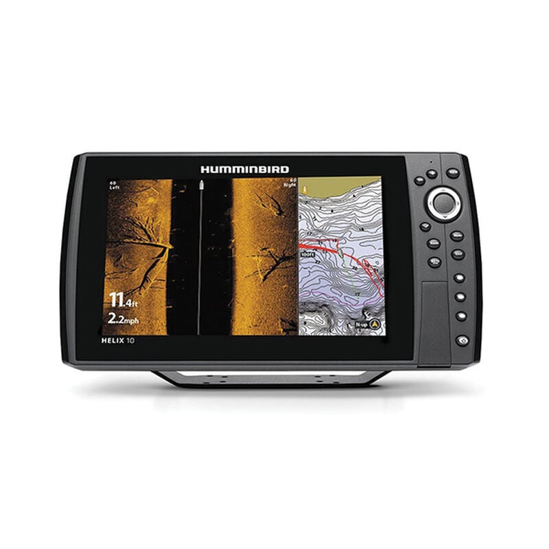 HUMMINBIRD Helix 10 CHIRP MEGA SI GPS G2N Fishfinder with CHIRP MEGA ...