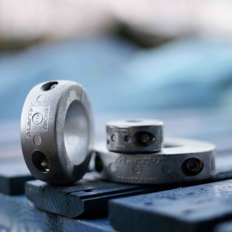 MARTYR Limited Low Clearance Aluminum Shaft Anode, 2.36" ID, 4.72" OD ...