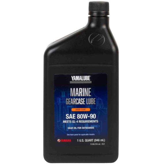 YAMAHA Yamalube Marine Lower Unit Gear Case Lube, Quart