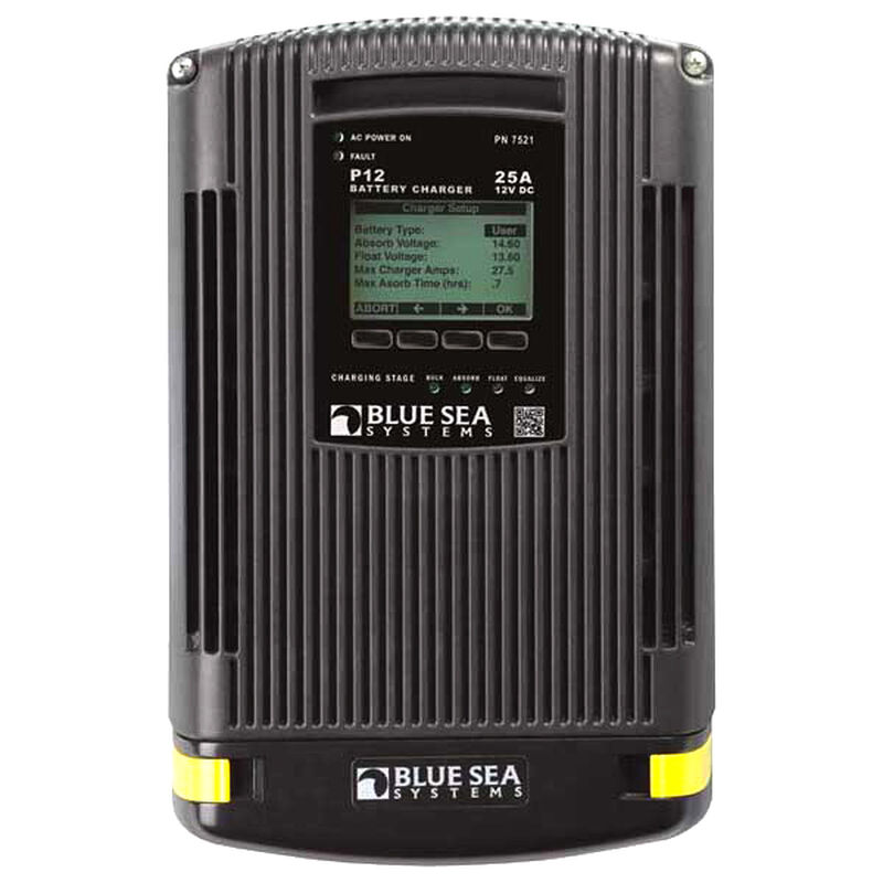 BLUE SEA SYSTEMS P12 40A Battery Charger | West Marine