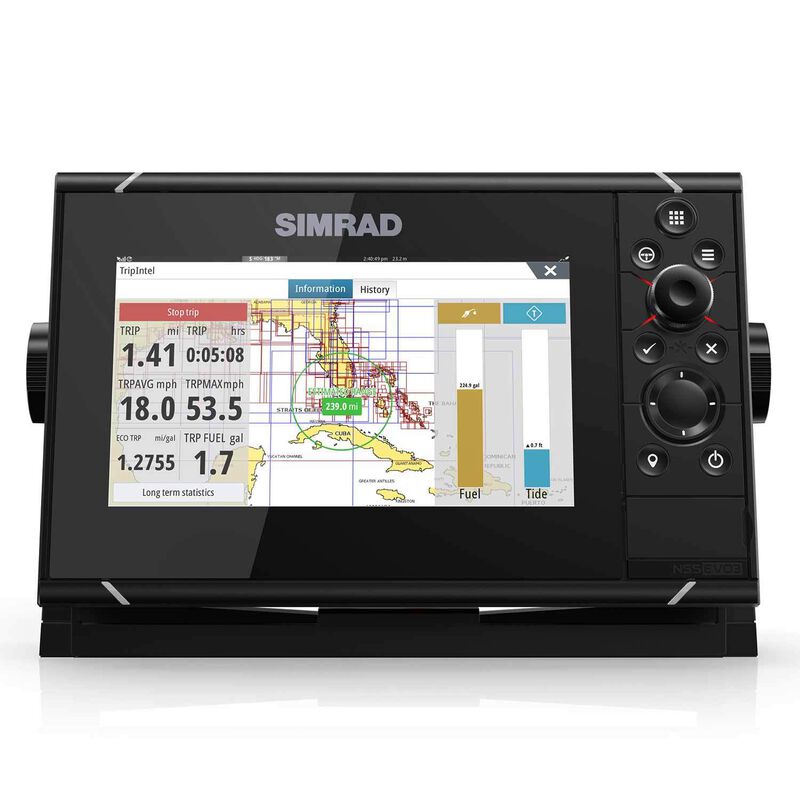 SIMRAD NSS7 evo3 Multifunction Display with C-MAP® US Enhanced Charts ...