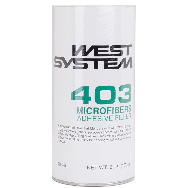 WEST SYSTEM #403 Microfibers Adhesive Filler, 6 oz. | West Marine